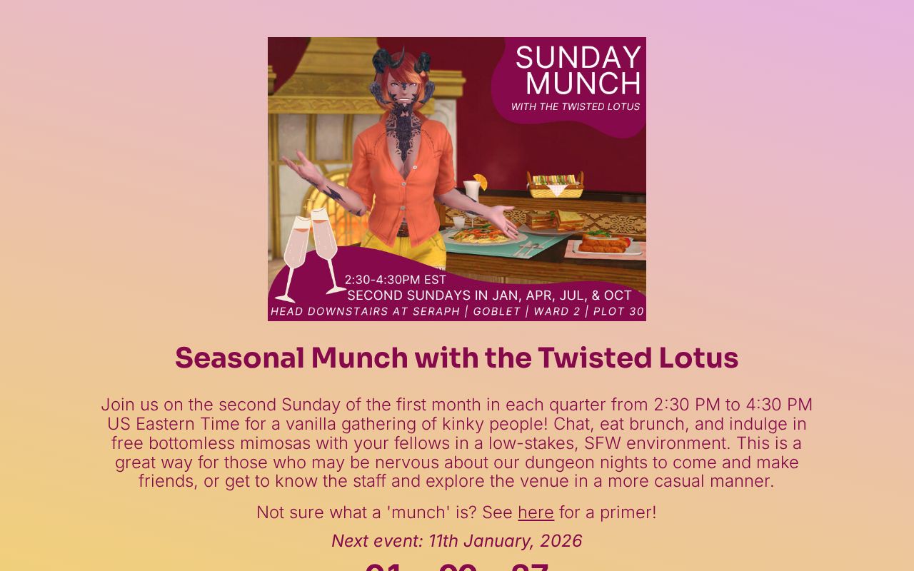 Twisted Lotus Sunday Munch
